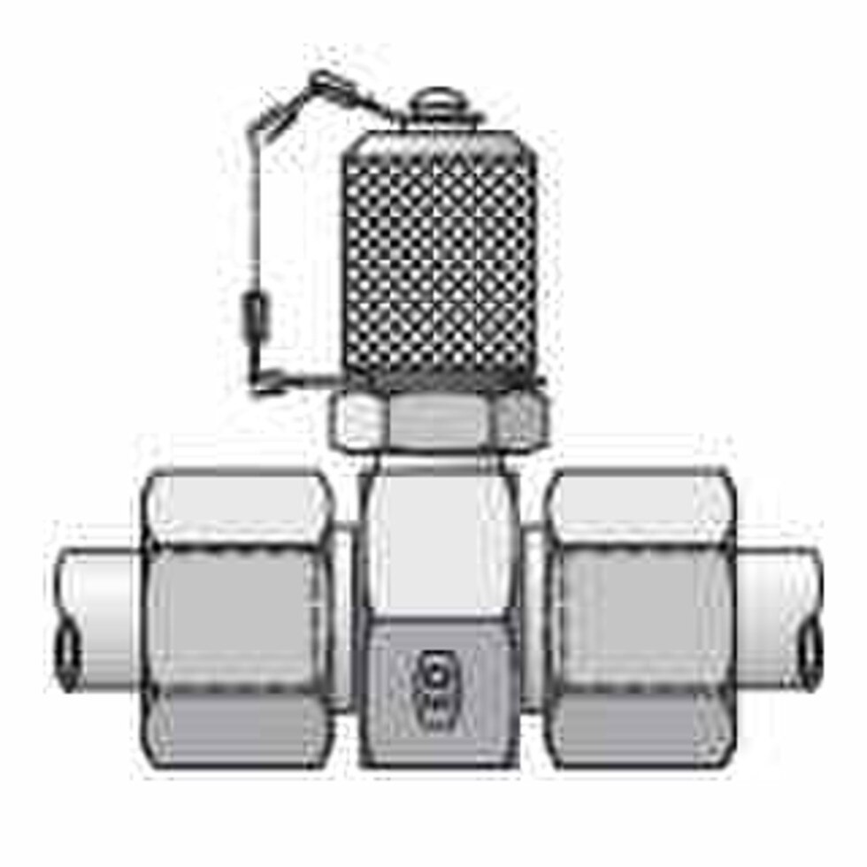 Diagnostic Union Tee with M16 Test Point Connector | Depatie Fluid Power