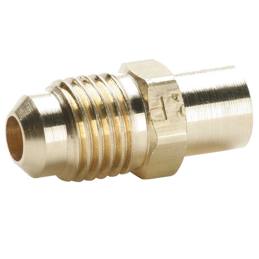 Flare to Solder - Connector - Brass 45 Flare Fittings | Depatie Fluid Power