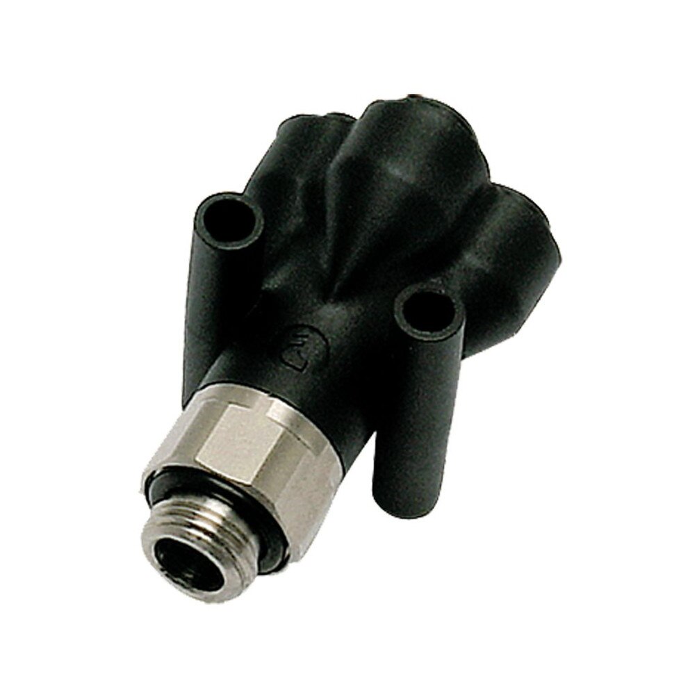 Tube to Pipe - Double Y Connector - Prestolok | Depatie Fluid Power